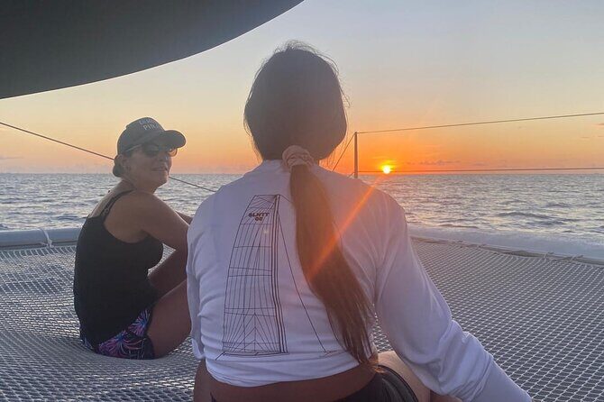 Sunset Cruise in Raiatea Sailinity - The Boat, Crew, and Atmosphere