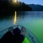 Sunset LED Clear Kayak Rentals for Glacier Park - How the Day Unfolds