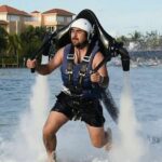 Super adrenaline Jetpack water activity in Cancun! - The Equipment and Safety Measures