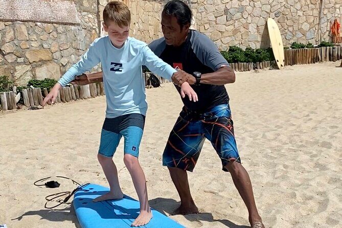 Surf Lessons in CABO with Mexico Surf Champ! - The Value of the Experience