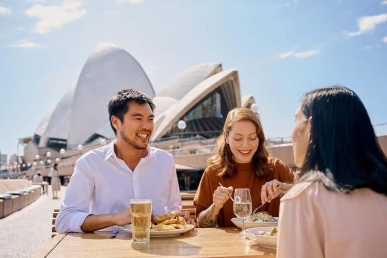 Sydney: 1-Hour Opera House Tour with Meal and Drink - Dining Experience: More Than Just a Meal