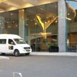 Sydney Airport to Sydney CBD shared ride seat in vehicle shuttle transfer - The Vehicle and Comfort Level