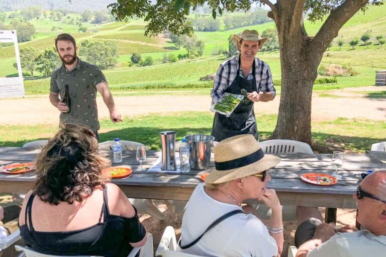 Sydney: Chef-Led Hunter Valley Food & Wine Tour - Transportation & Group Size