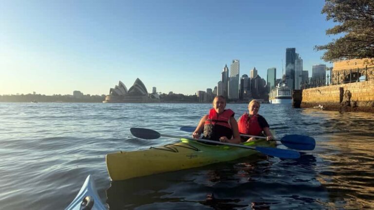 Sydney Sunrise Private Kayak  Opera House & Harbour Bridge - Value and Practical Details