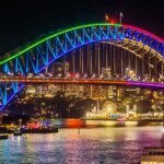 Sydney: Vivid Harbour Cruise with Canapes - The Landmarks and Photo Opportunities