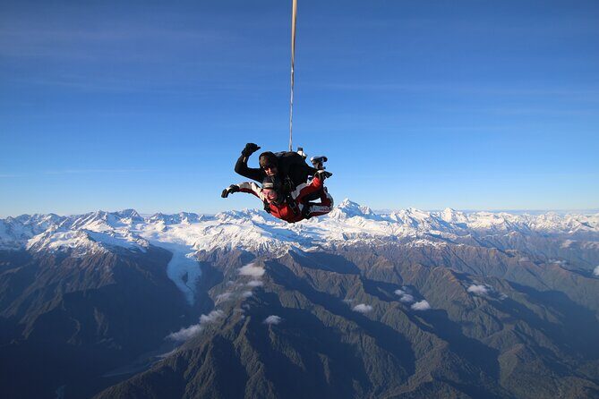 Tandem Skydive 16,500ft from Franz Josef - The Jump Itself: What’s It Like?