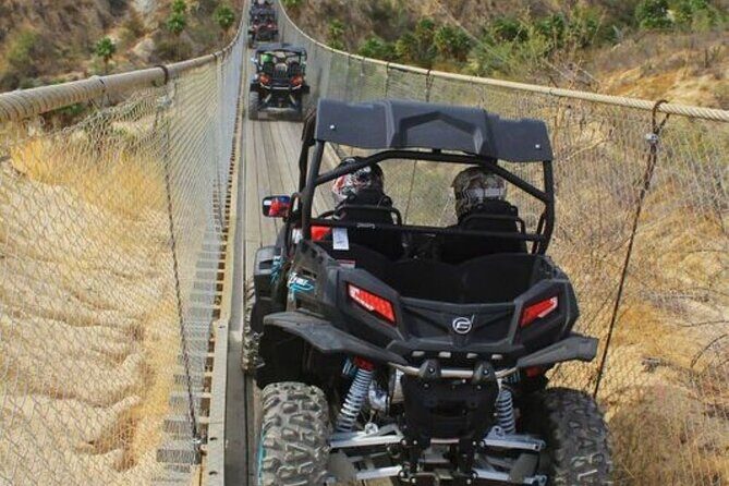 UTV ride in Los Cabos with a pending bridge crossing - Practical Details and Tips