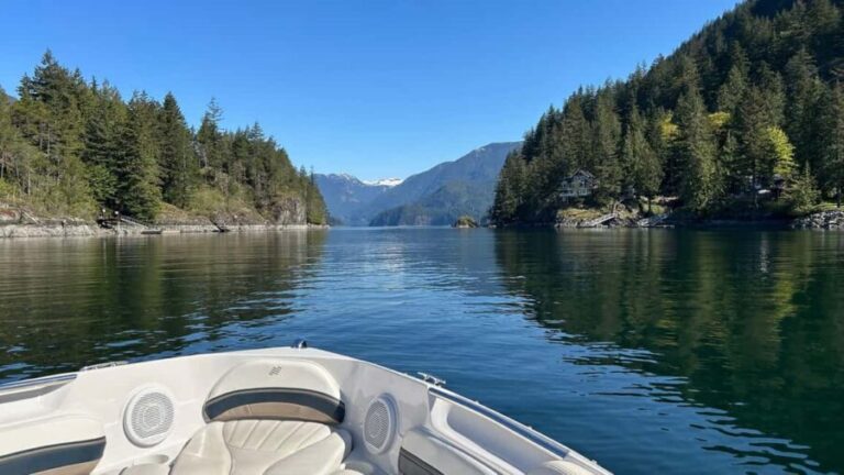 Vancouver: Private Granite Falls Boat Tour - What to Expect on the Tour