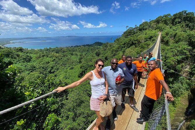 Vanuatu Jungle Zipline, Swing and Skybridge Combo with Transfer - The Itinerary in Detail