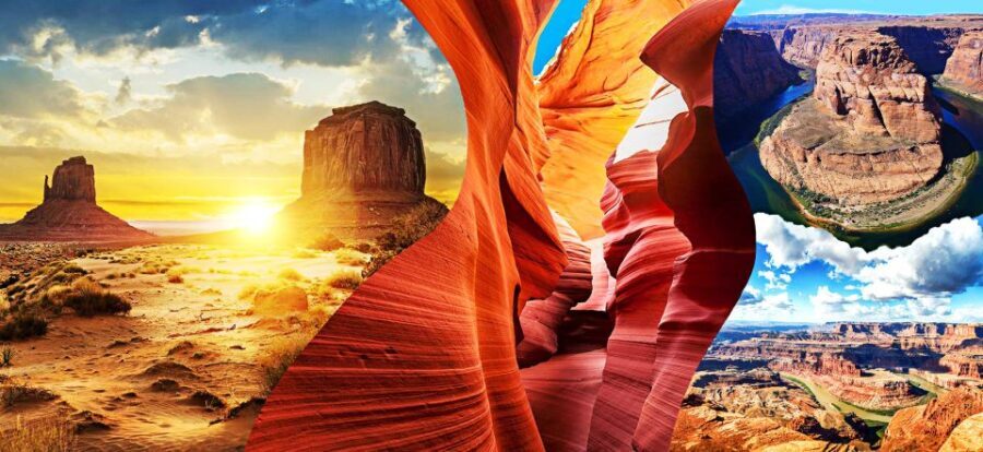 Vegas: Antelope Canyon, Monument Valley, & Grand Canyon Tour - Detailed Breakdown of the Itinerary