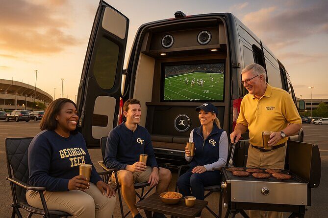 VIP Gameday Tailgate in a Maybach Sprinter Van - Who Would Love This Tour?