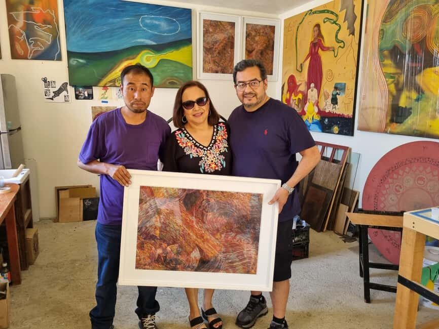 Visit to workshops and studios of contemporary art - An Authentic Window into Oaxaca’s Contemporary Art World