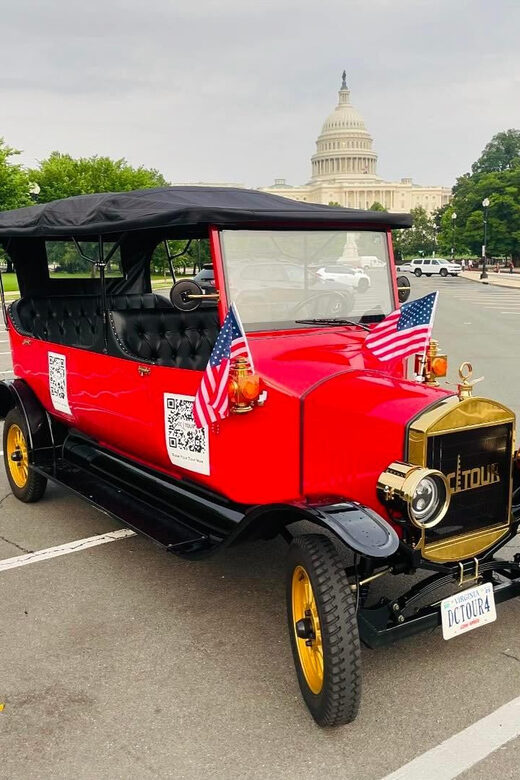Washington, DC: Day & Night Electric Cart & Vintage Car Tour - Expectations & Practical Details
