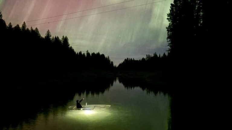 Whitefish, Montana: Illuminated Sunset Guided Kayak Tour - The Experience in Detail