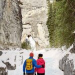 Winter Canyon Ice Adventure in Canmore with Ice Cleats Included - Terrain, Safety, and Gear