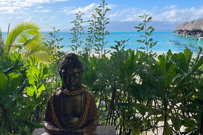 Yoga at sunrise at Sofitel Moorea, overlooking Tahiti - The Experience and Itinerary Breakdown