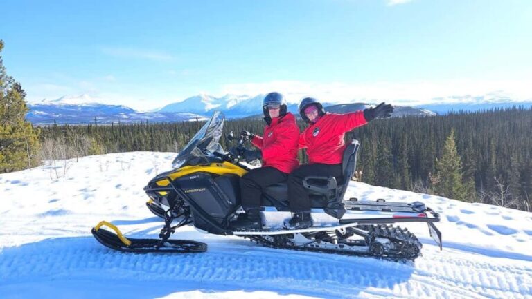 Yukon: Half-Day Snowmobile Tour - The Route and Scenic Highlights