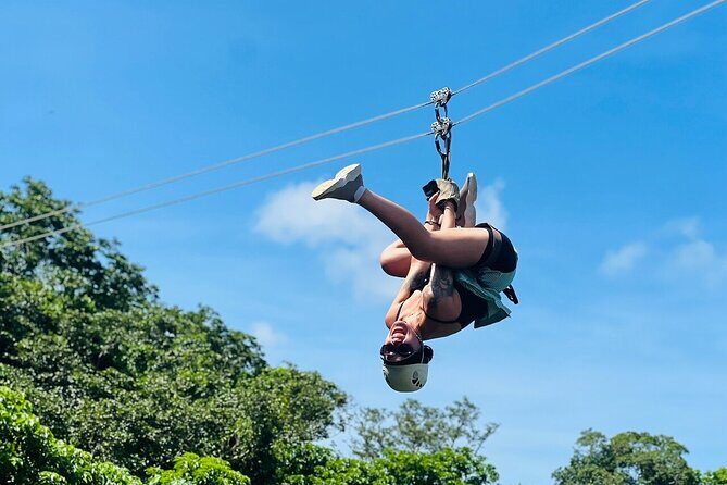 16 Lines Zipline, Cave, Hiking & Biausevu Waterfall Combo Tour - The Itinerary in Detail