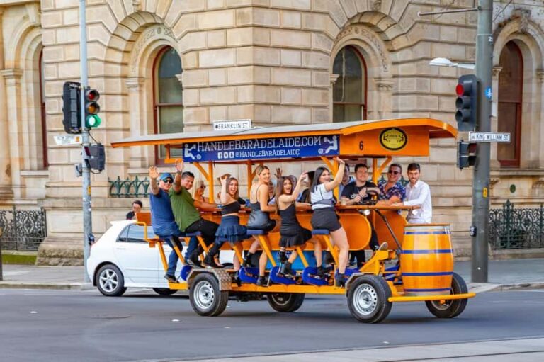 Adelaide: HandleBar Bike Tour with Pub Stops & Dinner Option - Practical Details and Value