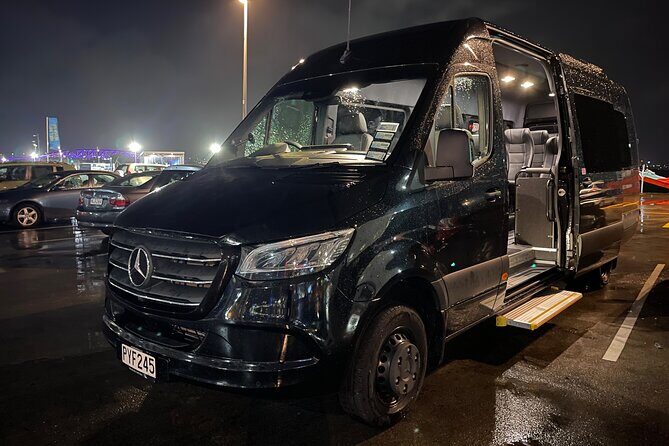 Auckland to Paihia Transfers | Mercedes Sprinter (5 -15 Pax) - What’s Included and What’s Not