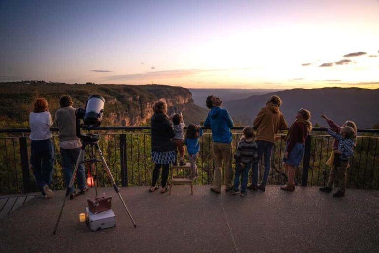 Blue Mountains: Stargazing with a Telescope and Astronomer - The Itinerary: What to Expect from Start to Finish