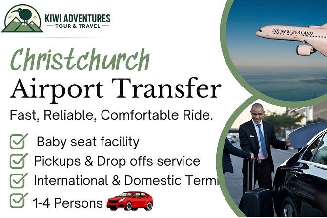 Christchurch INTL Airport Car Transfer to City max 4 persons - An In-Depth Look at the Christchurch Airport Transfer Experience