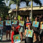 Paint & Sip Experience Rarotonga - The Itinerary: What to Expect