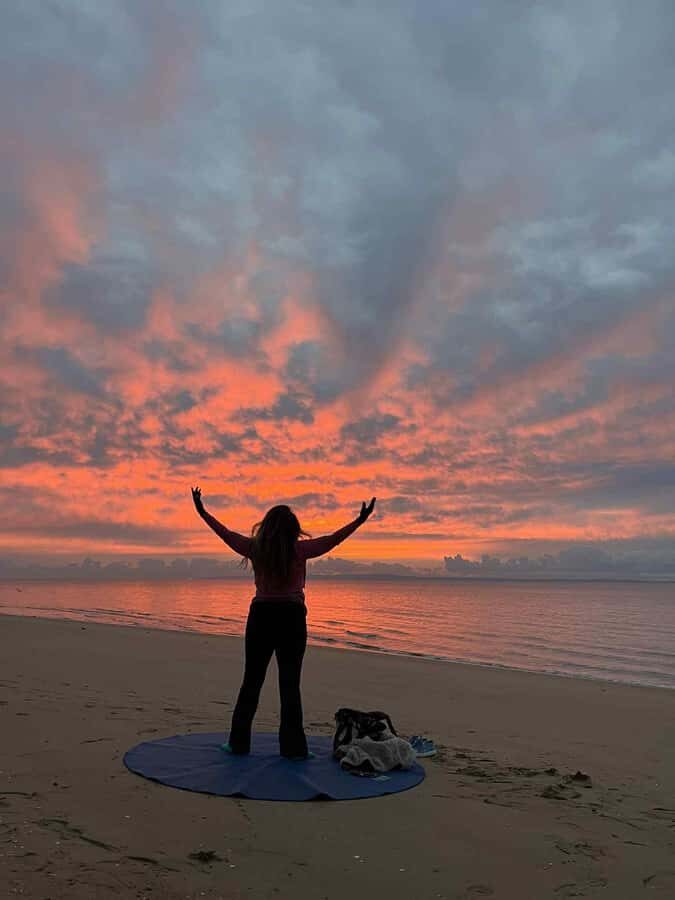 Redcliffe: Beach Yoga Class at Suttons Beach - The Instructor and Atmosphere