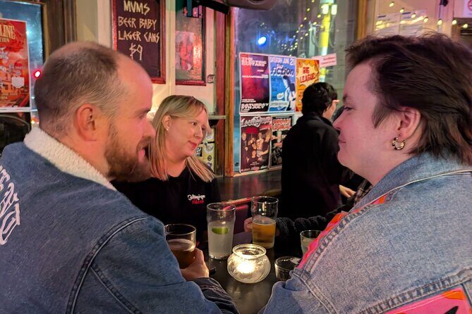 Rock'n'roll venues pub crawl including 2 free drinks and history - Itinerary Breakdown: What You’ll Experience