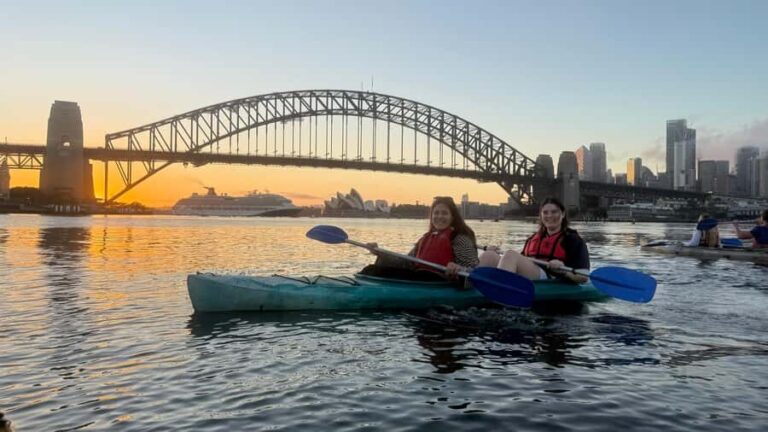 Sydney Sunset Private Kayak  Opera House & Harbour Bridge - The Experience in Detail