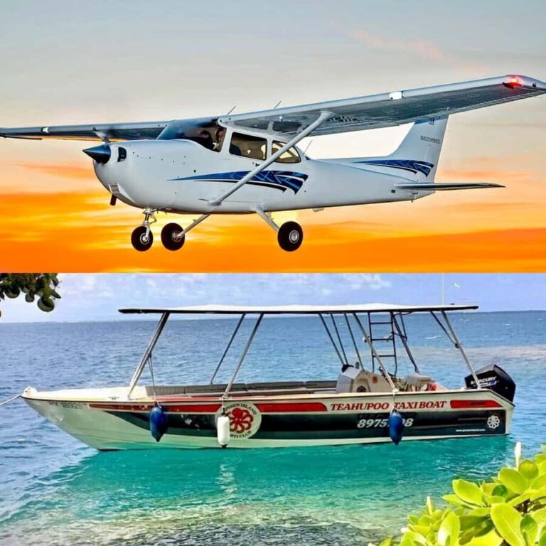Tahiti: Island tour by taxi boat and private jet flight - Practical Details and What to Expect