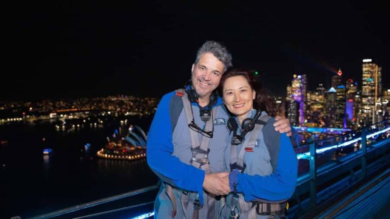 The Vivid Sydney BridgeClimb - An Insider Look at the Vivid Sydney BridgeClimb