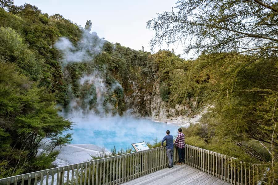 WAIMANGU VOLCANIC VALLEY Rotorua Group Tour Ex Auckland - The Practicalities