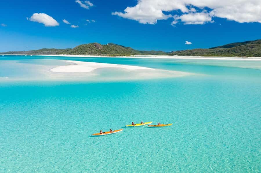 Whitsunday Island Camping Transfer Airlie - Whitehaven Beach - The Itinerary and What to Expect