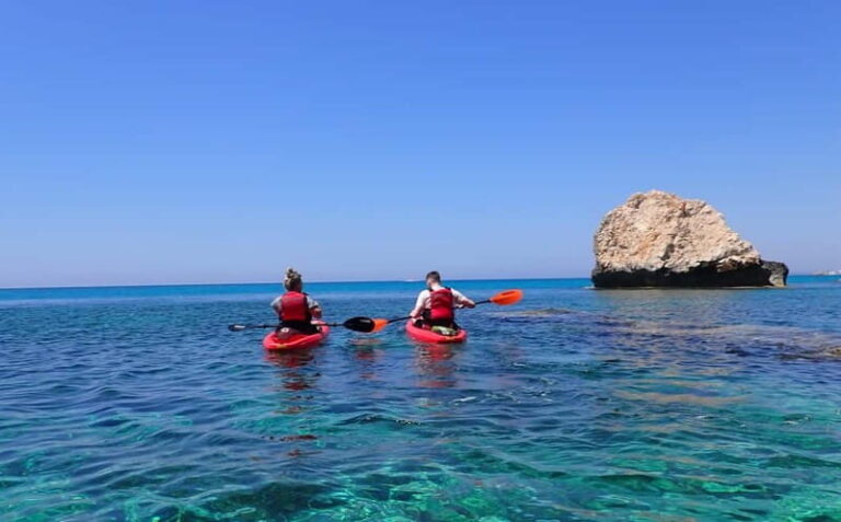 4-hour Ayia Napa SeaCaves Guided Kayaking from Limnara beach - The Details of the Trip