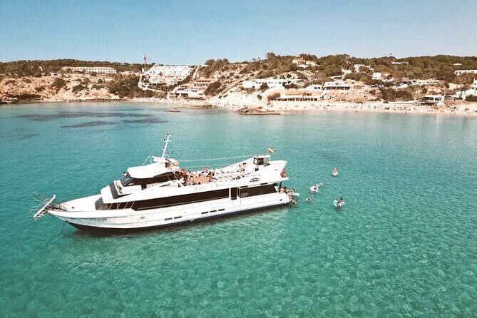 5 Hour Adults Ibiza Boat Trip + lunch, 6 drinks, SUP Boards & DJ - Included Activities & Experiences