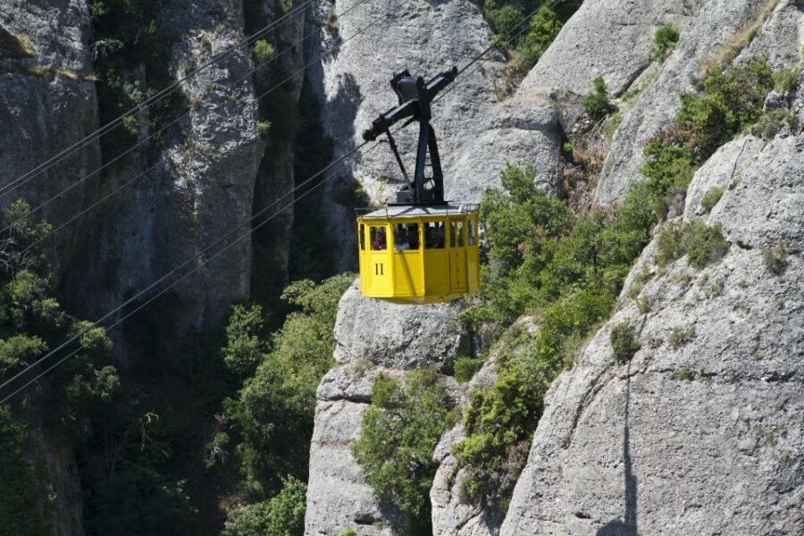 Aeri de Montserrat Cable Car Ticket - The Journey and the Views