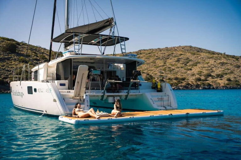Agios Nikolaos: Sailing Trip Catamaran Lunch and Water Toys - The Review from Travelers