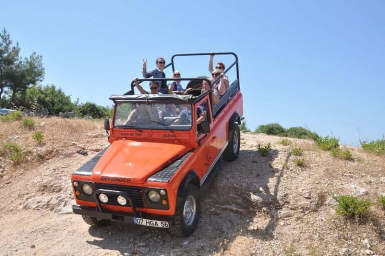 Alanya Jeep Safari: Dim Cave, River & Nature Adventure - The Adventure and Practical Details