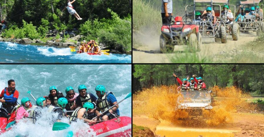 Alanya: Rafting, Zipline, Quad, Buggy, Jeep Tour with Lunch - What Makes This Tour Stand Out?