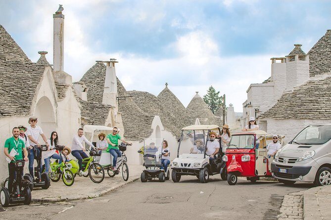 Alberobello Guided Segway and Mini Golf Cart Tour - Transportation and Duration