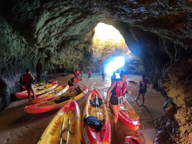 Alvor: Explore Caves Boat and Kayak Tour - What to Expect on the Tour