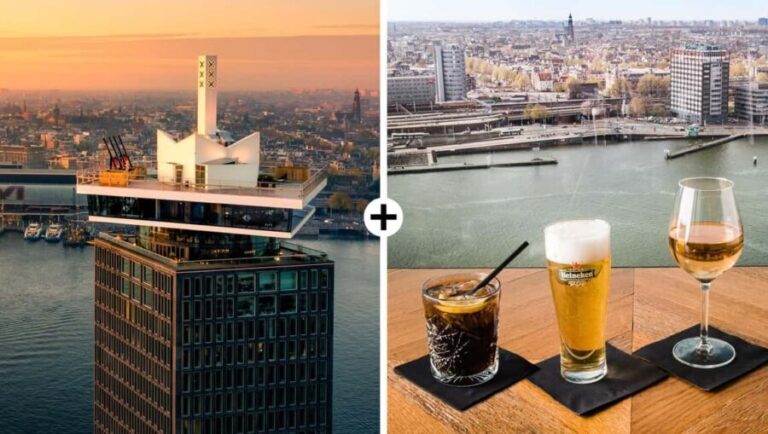 Amsterdam: A'DAM Lookout Entry Ticket with 1 drink - The Location and How to Get There