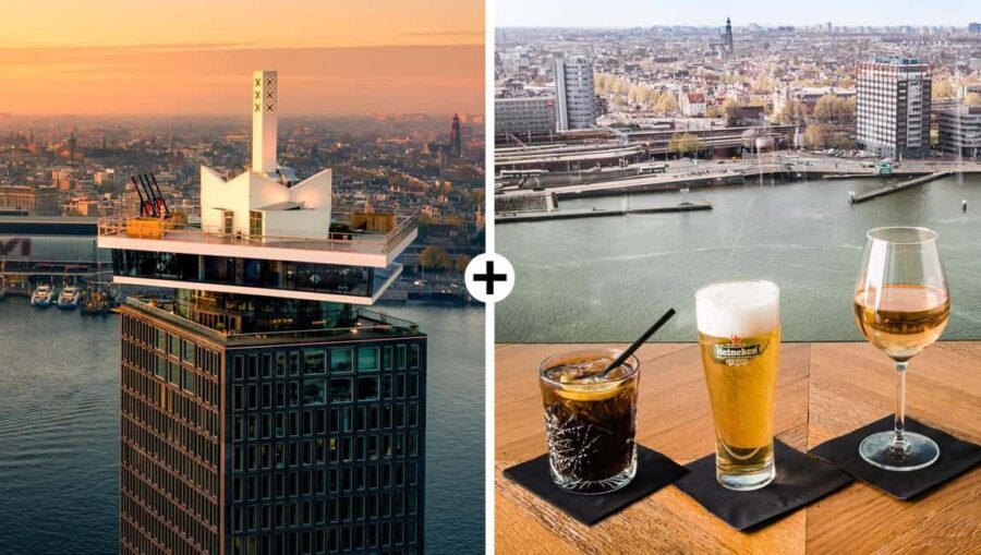 Amsterdam: A'DAM Lookout Entry Ticket with 1 drink - The Location and How to Get There
