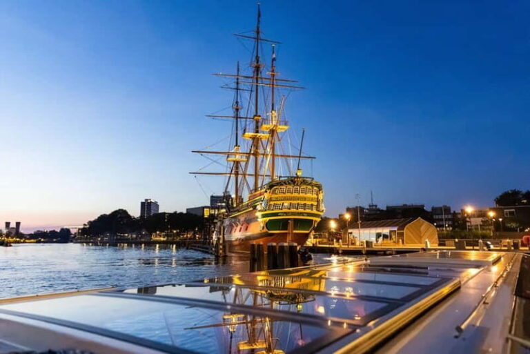 Amsterdam: Evening Cruise with Optional Wine and Snacks - The Itinerary: What Youll See