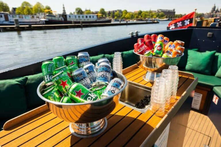 Amsterdam: Guided Open Boat Cruise Unlimited Drinks Option - Who Should Book This Tour?