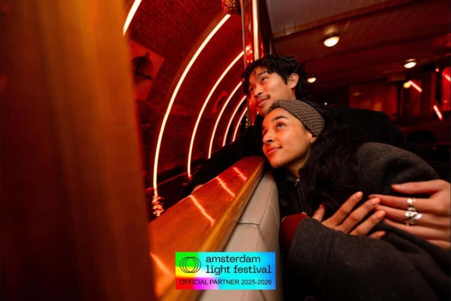Amsterdam: Light Festival Heated Cruise + Hot Choco + Snack - The Itinerary and Highlights