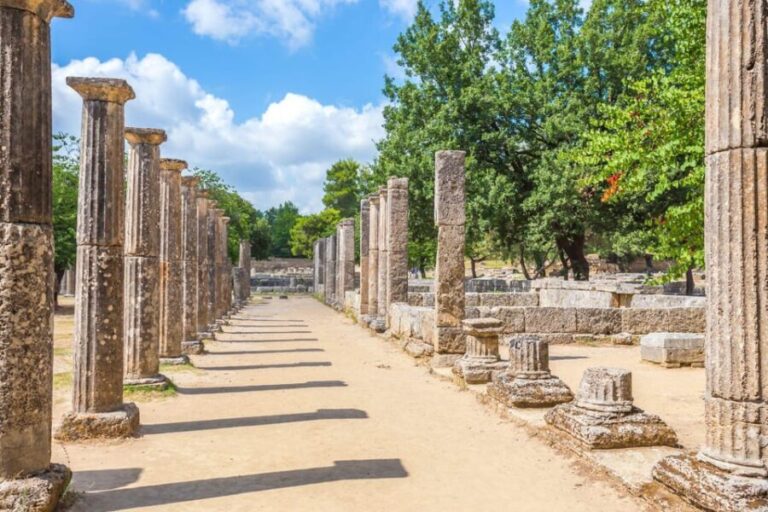 Ancient Olympia Entry Ticket & Virtual Reality Audio Tour - Visiting the Archaeological Site