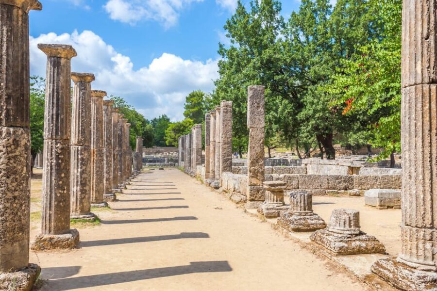 Ancient Olympia Entry Ticket & Virtual Reality Audio Tour - Visiting the Archaeological Site
