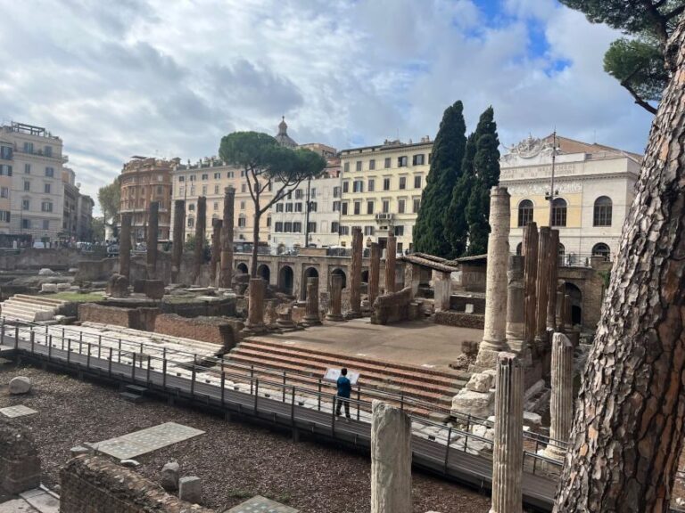 Ancient Rome: Archeological area Largo Argentina - Who Should Consider This Tour?